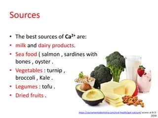 Calcium | PPTX | Bone and Joint Conditions | Diseases and Conditions