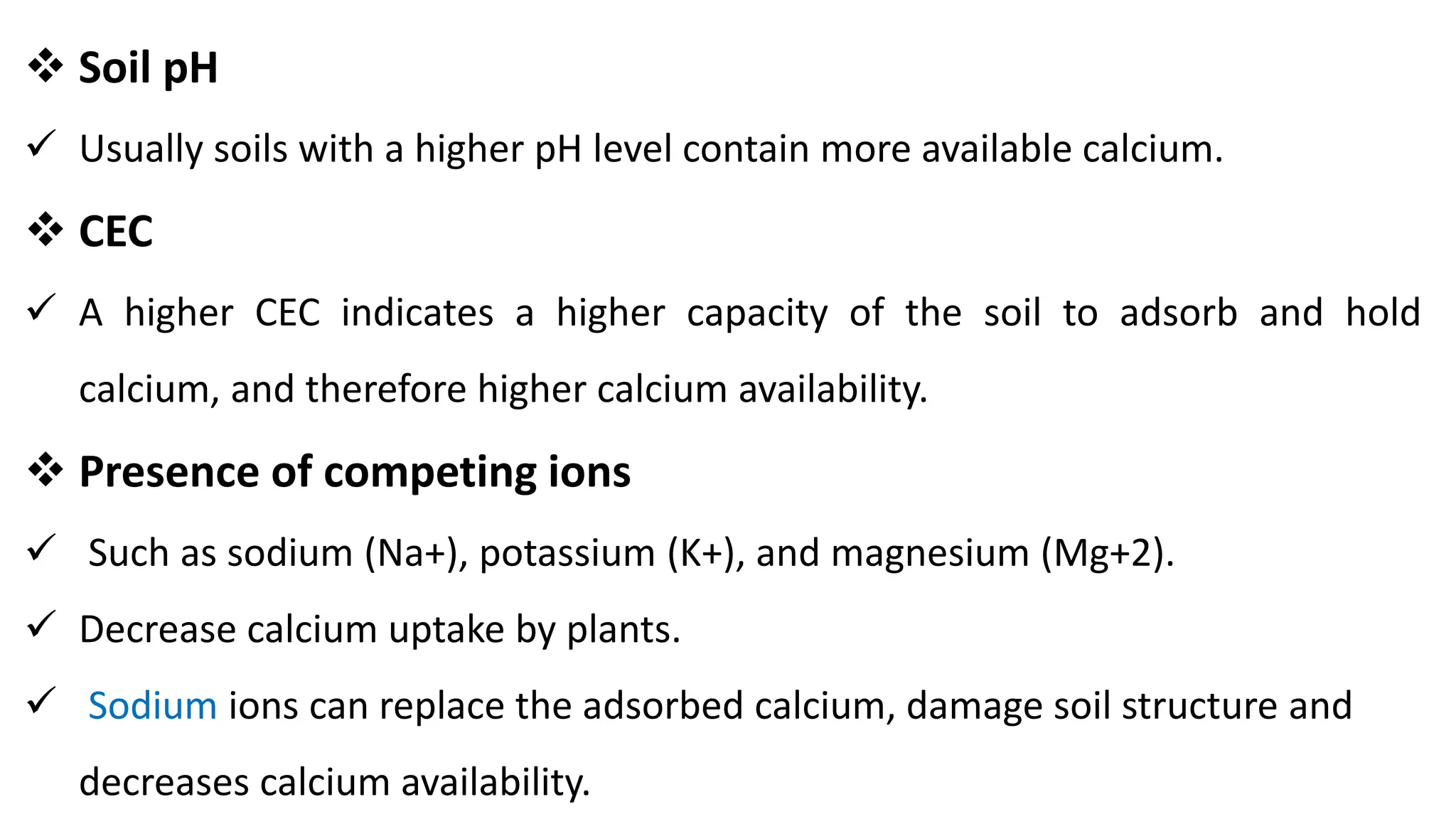 Calcium- secondary nutrient | PPTX