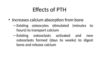 calcium in human body and its nutrient needs | PPTX