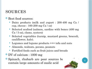 Calcium mineral as an important nutrient).pptx