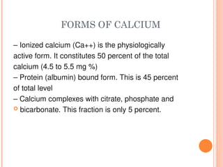 EASY WAY TO READ ABOUT MINERALS CALCIUM. | PPT