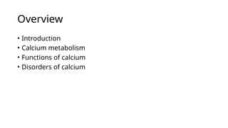 calcium hemostasis in medicine physiso.pptx