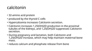 calcium hemostasis in medicine physiso.pptx