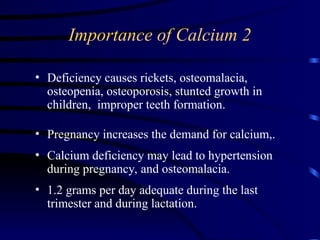 calcium types, uses and benefits for general mass | PPT