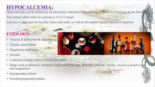 CALCIUM - ELECTROLYTE IMBALANCE (HYPERCALCEMIA & HYPOCALCEMIA).pdf