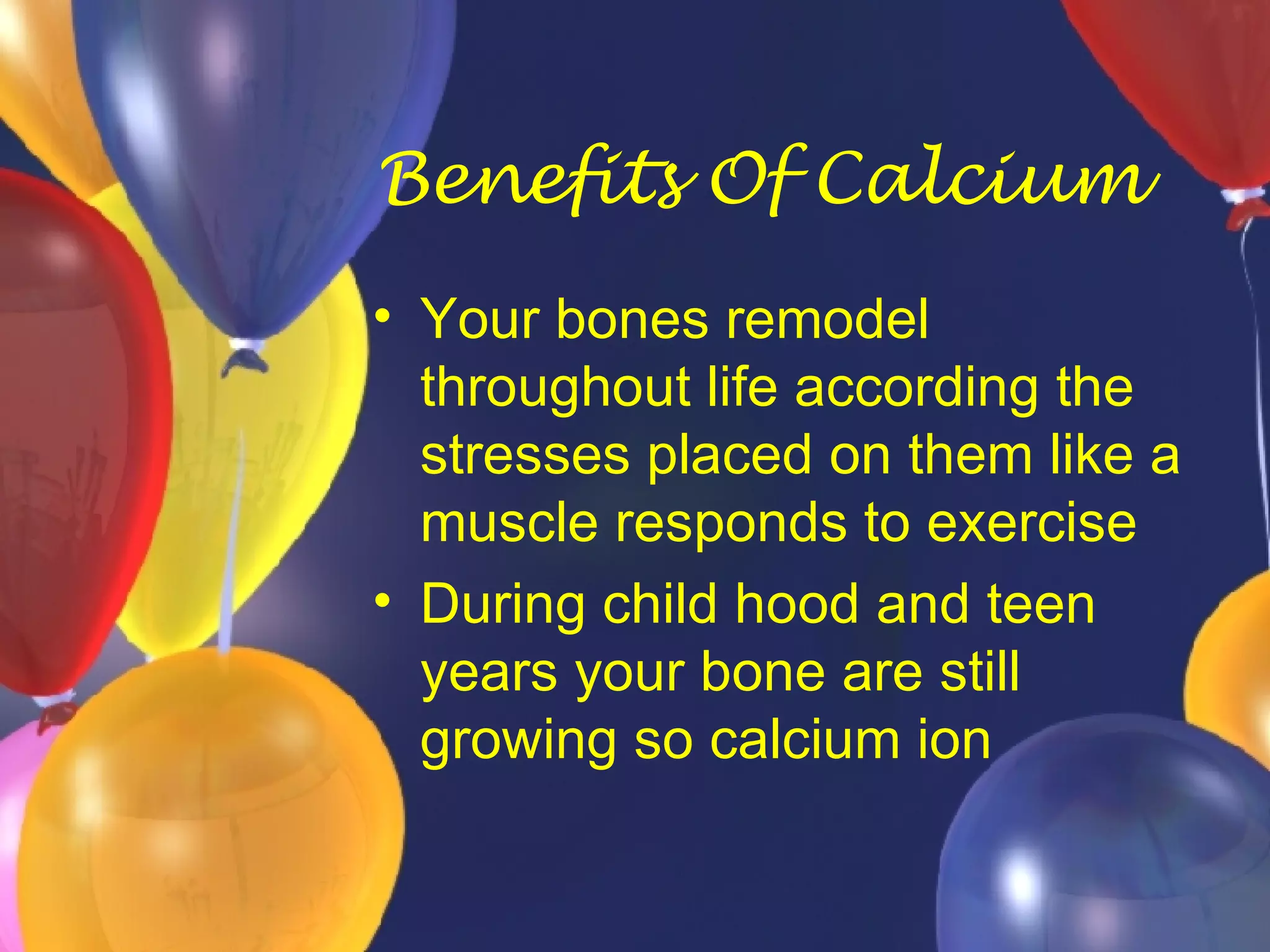 Calcium Project By J.W | PPT