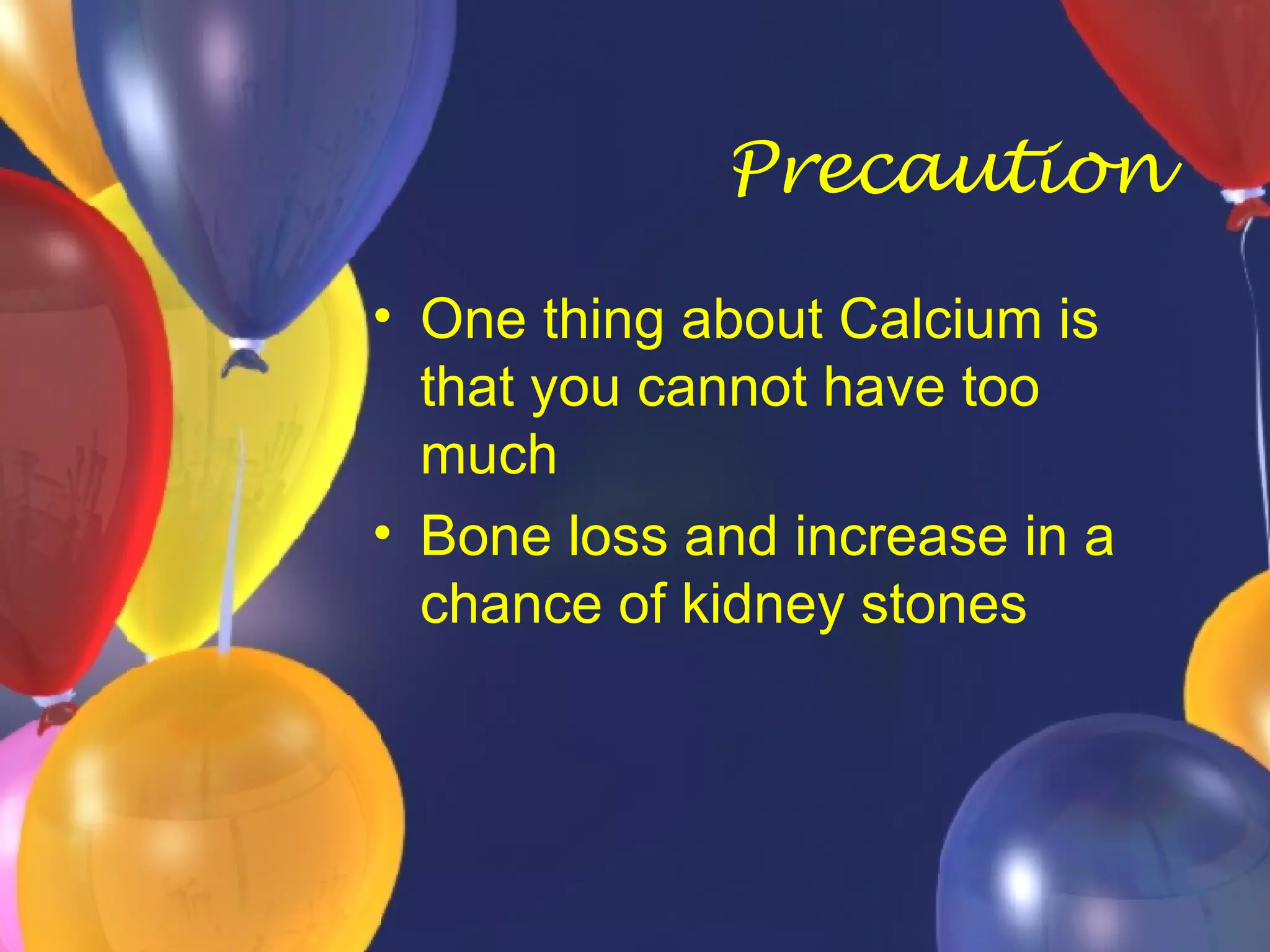 Calcium Project By J.W | PPT