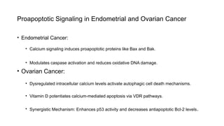 Calcium and gynecological oncology cancer.pptx
