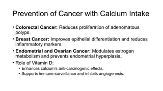 Calcium and gynecological oncology cancer.pptx