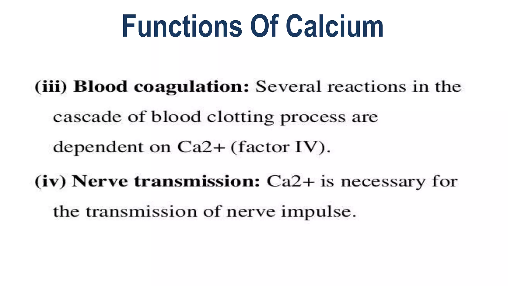 Calcium and its sources | PPTX