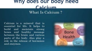 Calcium and its sources | PPTX