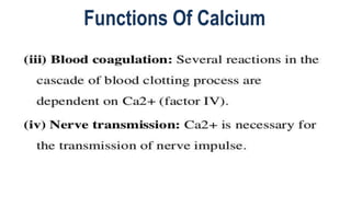 Calcium and its sources | PPTX