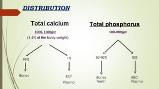 Calcium and phosphate metabolism | PPT