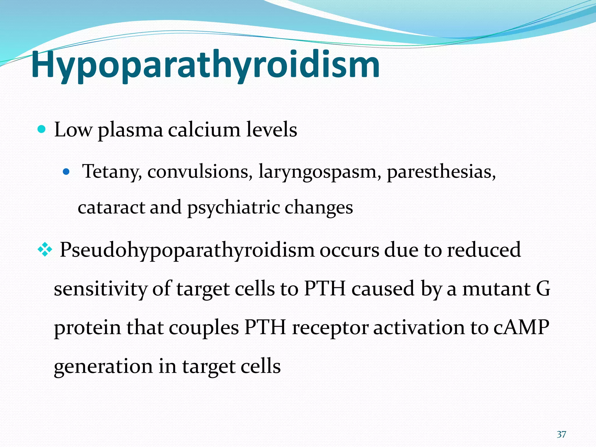 Calcium and phosphorus metabolism | PPTX