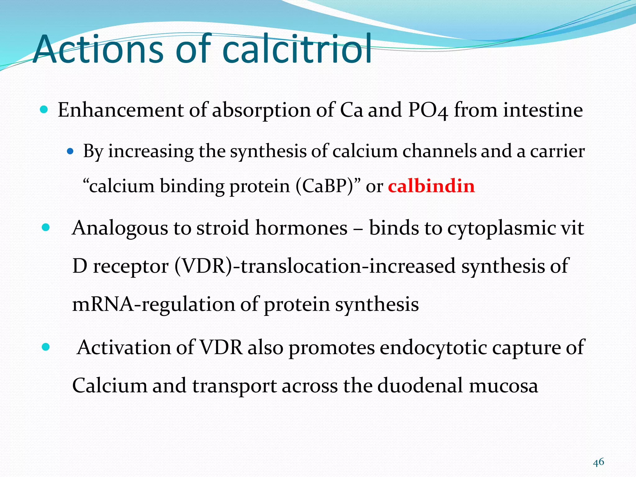 Calcium and phosphorus metabolism | PPTX