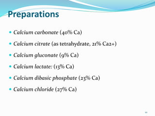 Calcium and phosphorus metabolism | PPTX