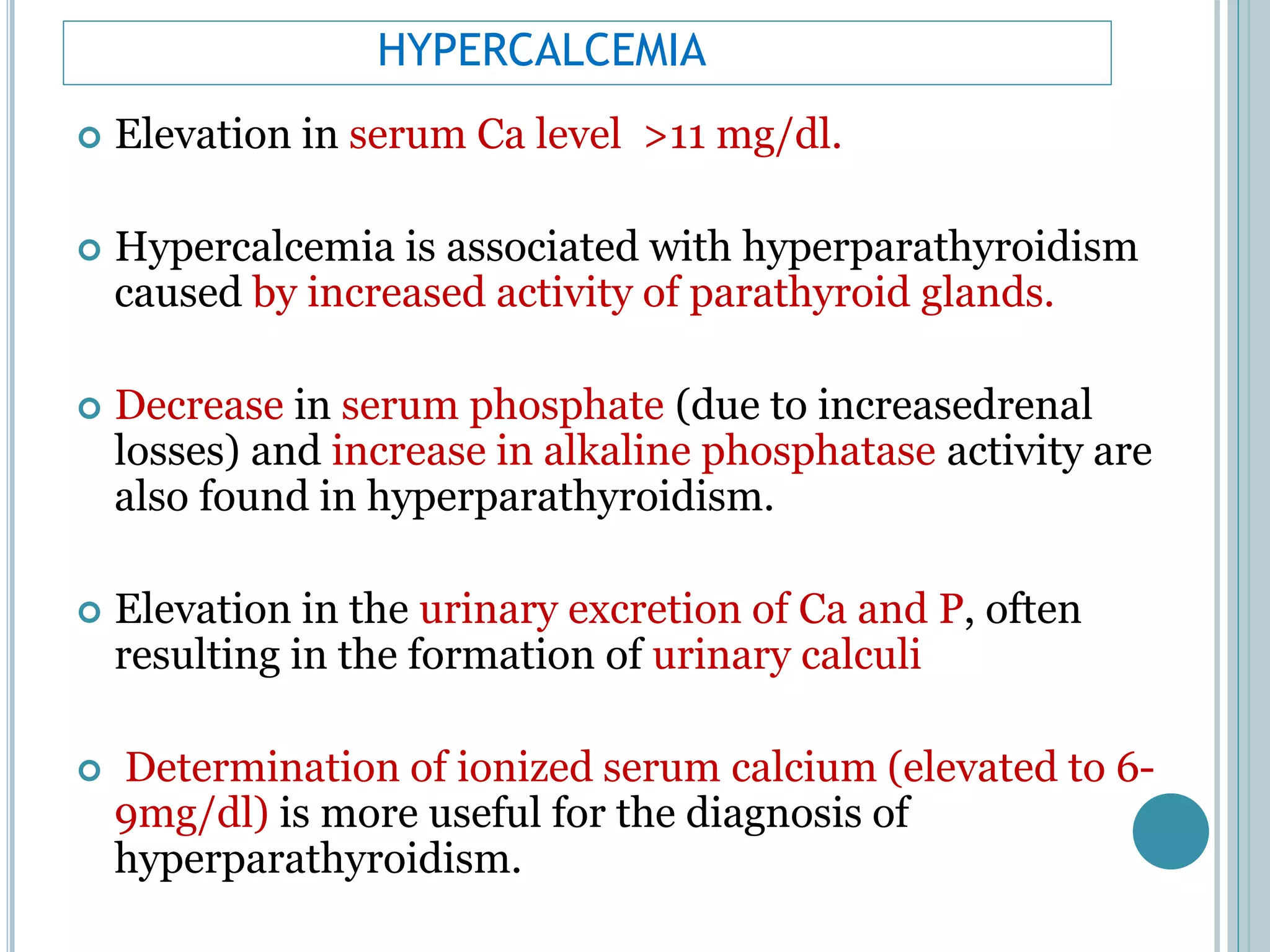 CALCIUM AND ITS CLINICAL IIMPORTANCE | PPTX