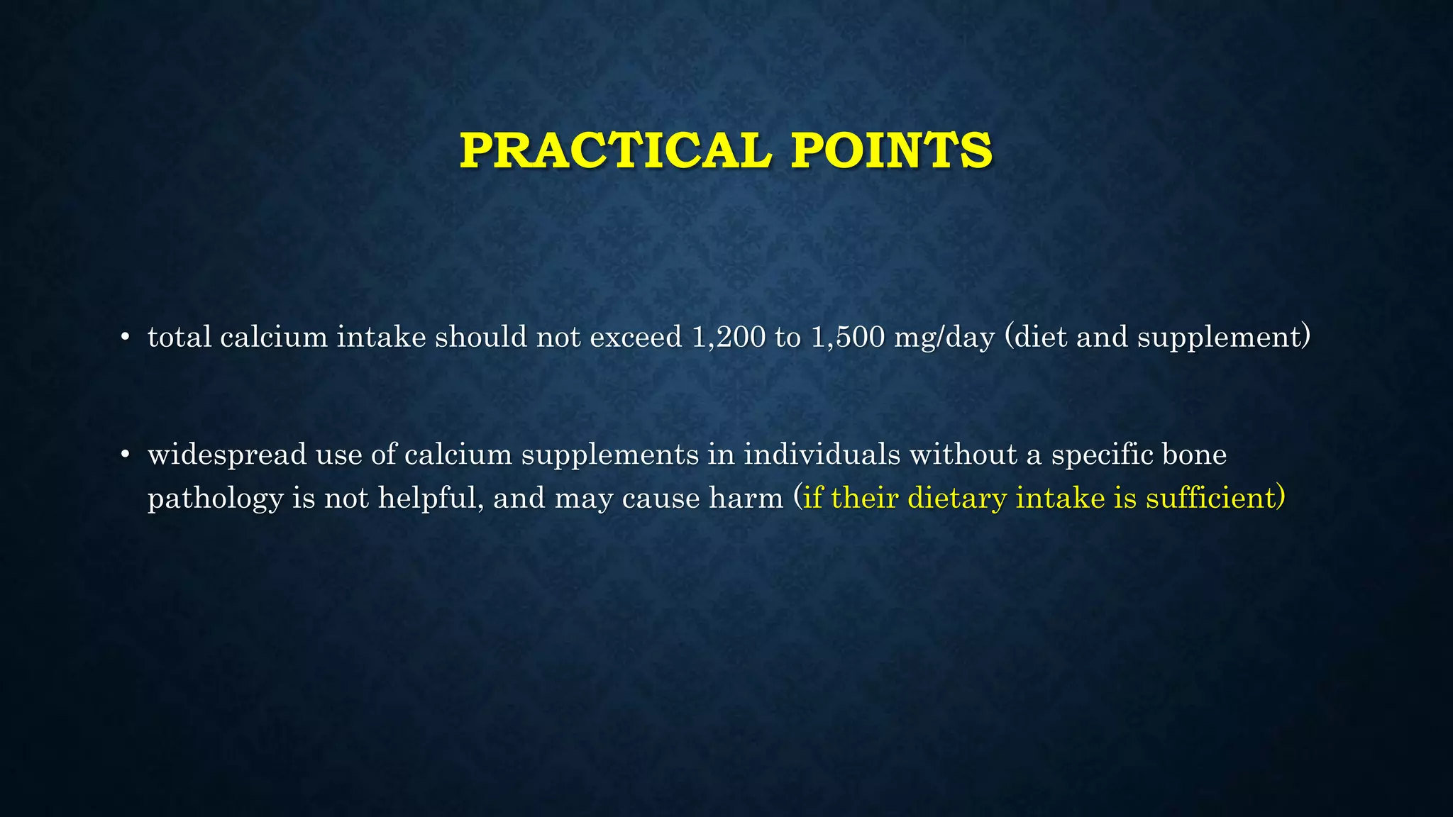 CALCIUM AND VITAMIN D IN PREVENTION OF OSTEOPOROSIS | PPTX