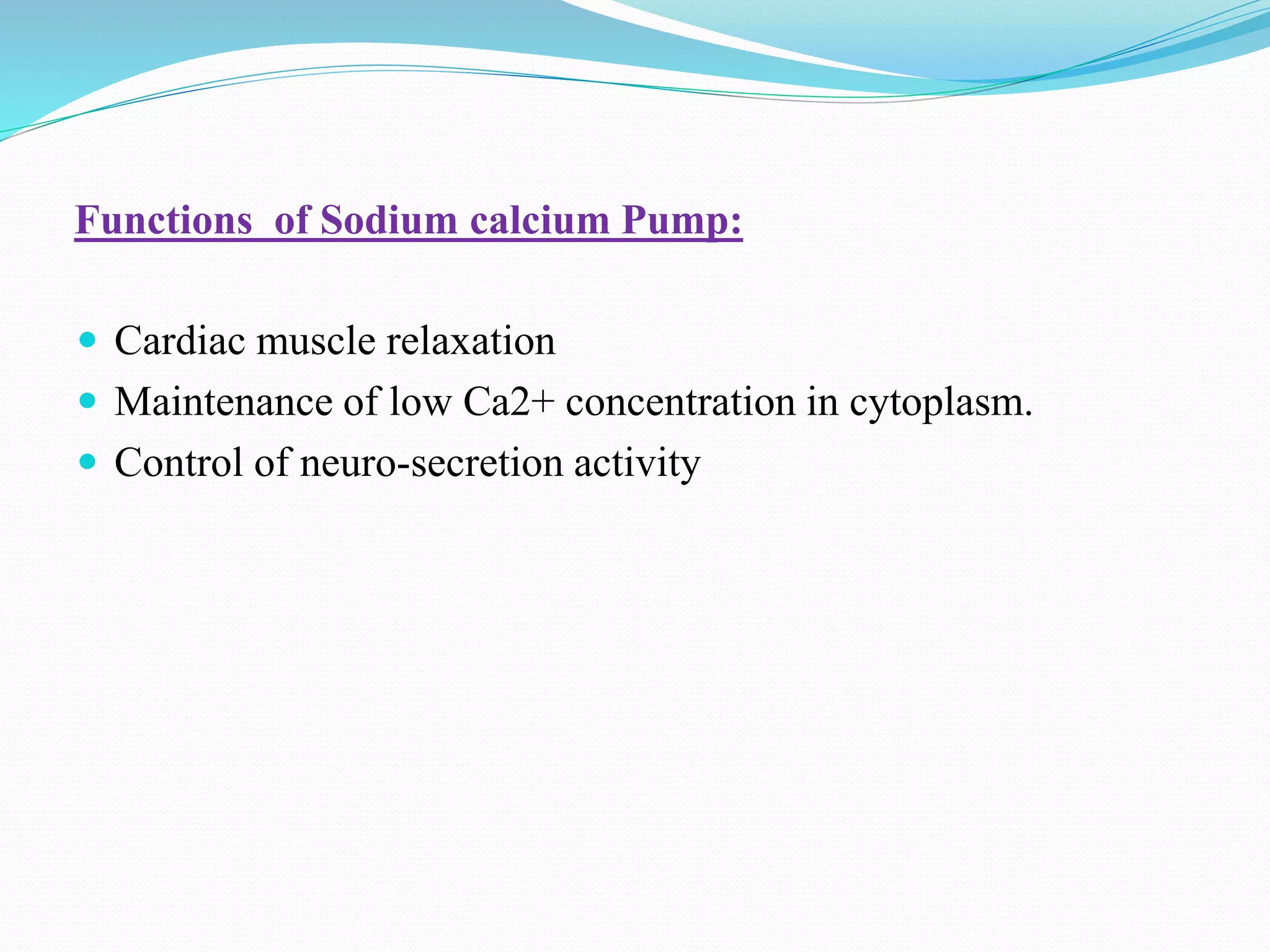 Calcium atpase pumps | PPTX