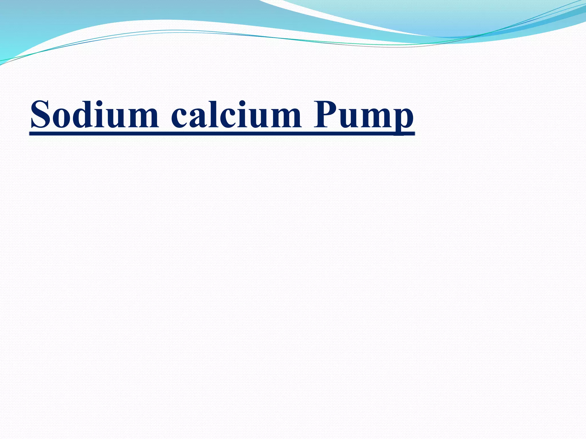Calcium atpase pumps | PPTX