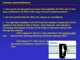 Calcium channel blockers | PPTX