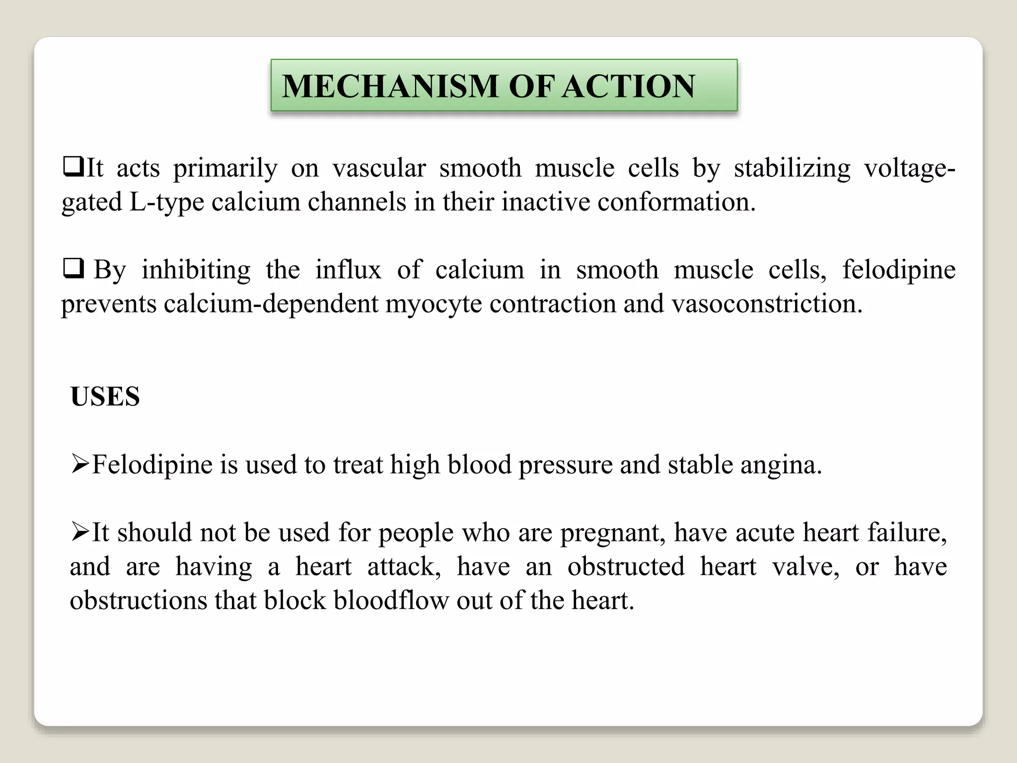 Calcium channel blockers | PPTX