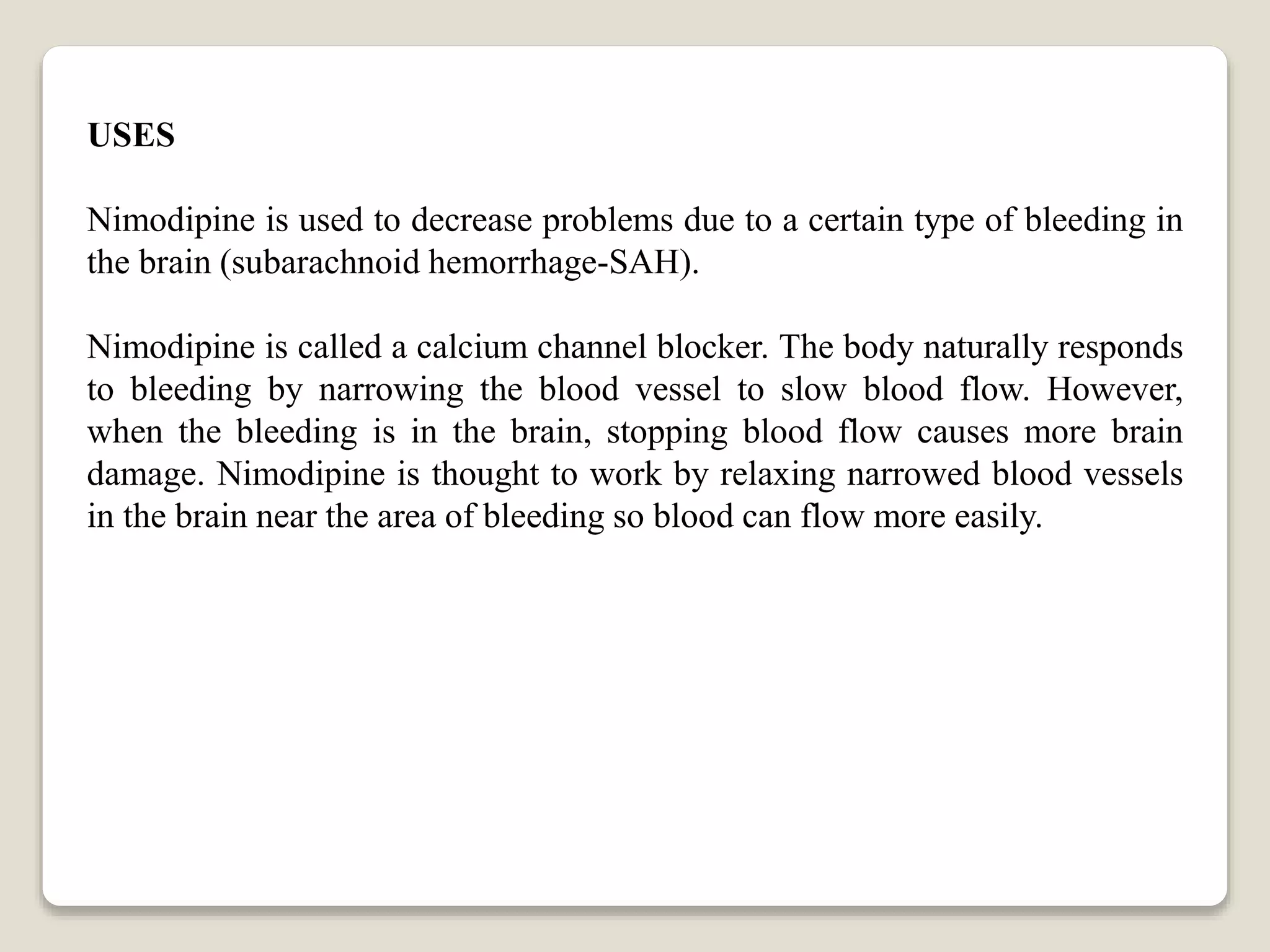 Calcium channel blockers | PPTX