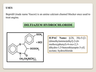 Calcium channel blockers | PPTX
