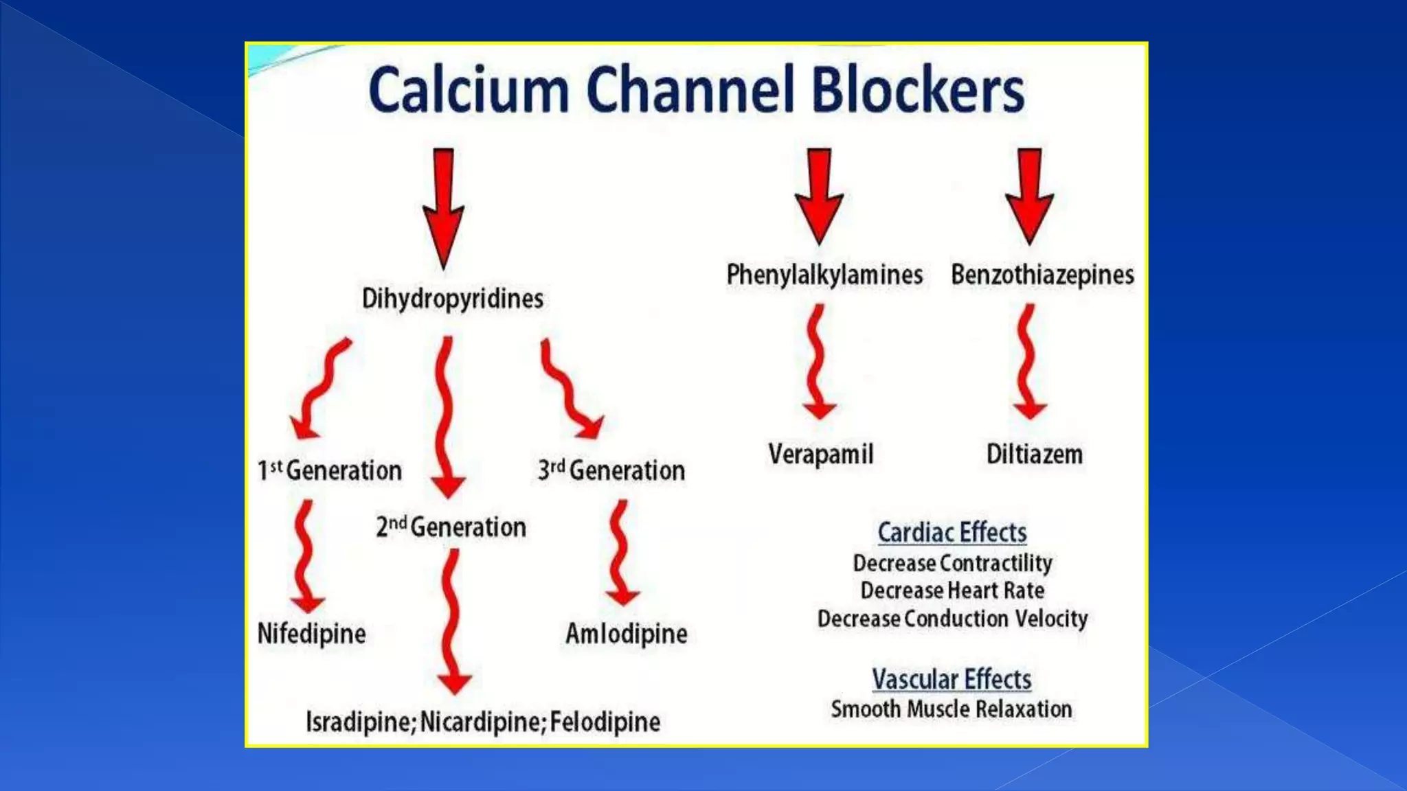 Calcium channel blockers - Medicinal chemistry for B.Pharm. | PPTX