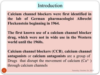 Calcium channel blockers calcium channel antagonists or calcium ...