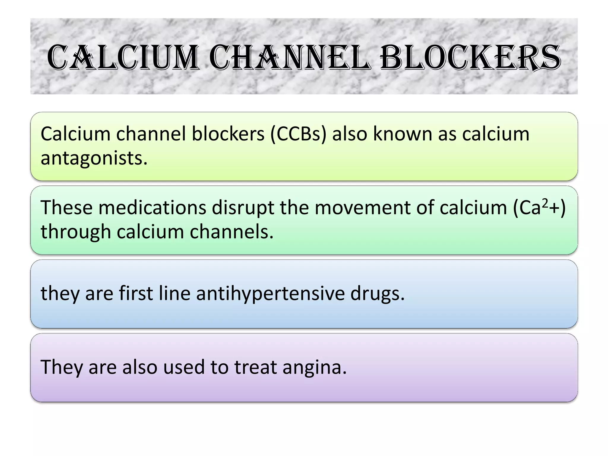 Calcium channel blockers nikku | PDF