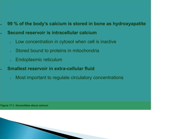 Calcium & factors affecting absortion of it | PPTX | Endocrine and ...