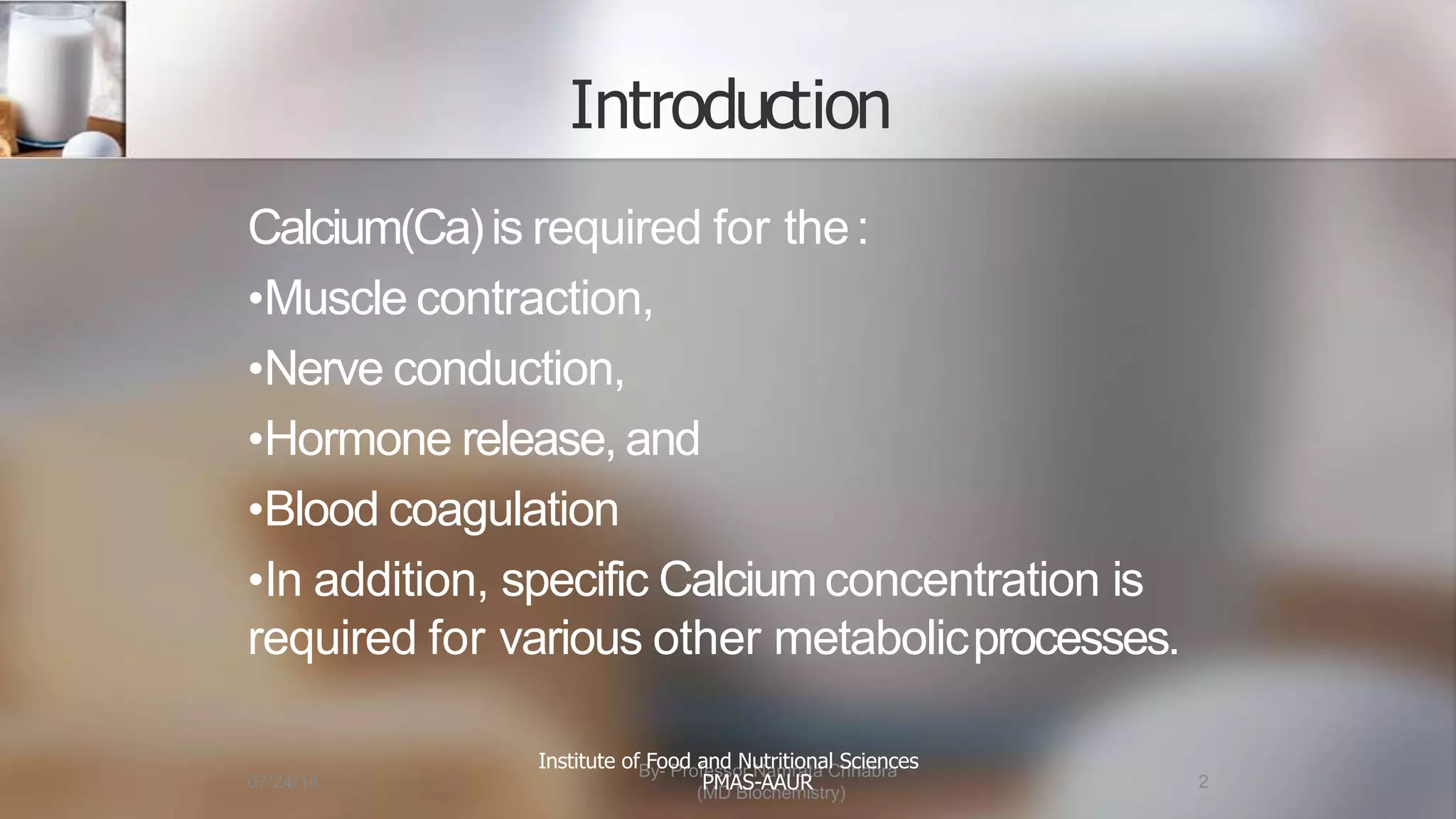 calcium functions and significance.pptx