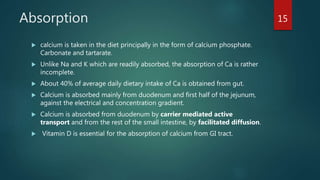 Calcium Presentation | PPTX