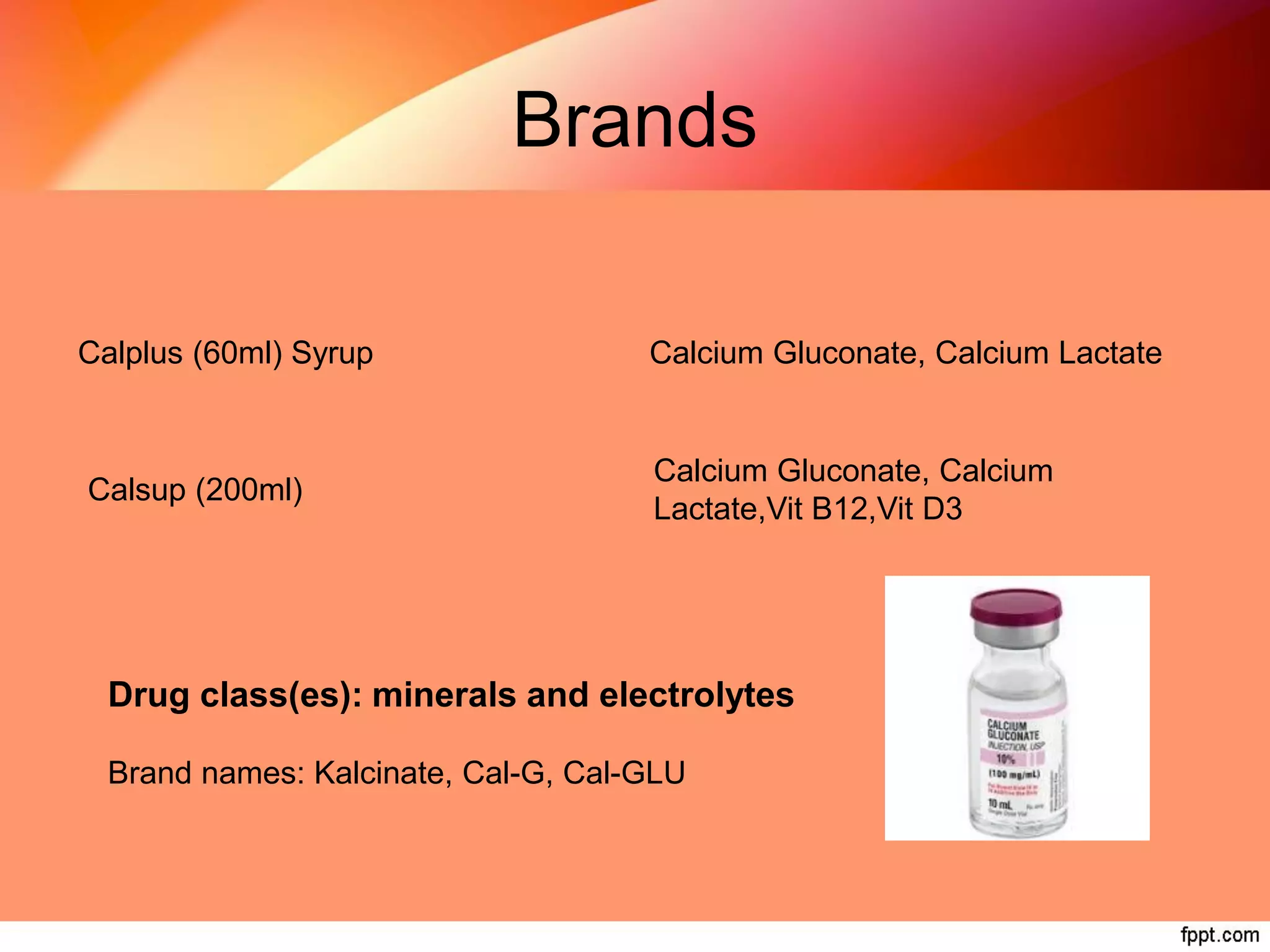 Calcium gluconate | PDF