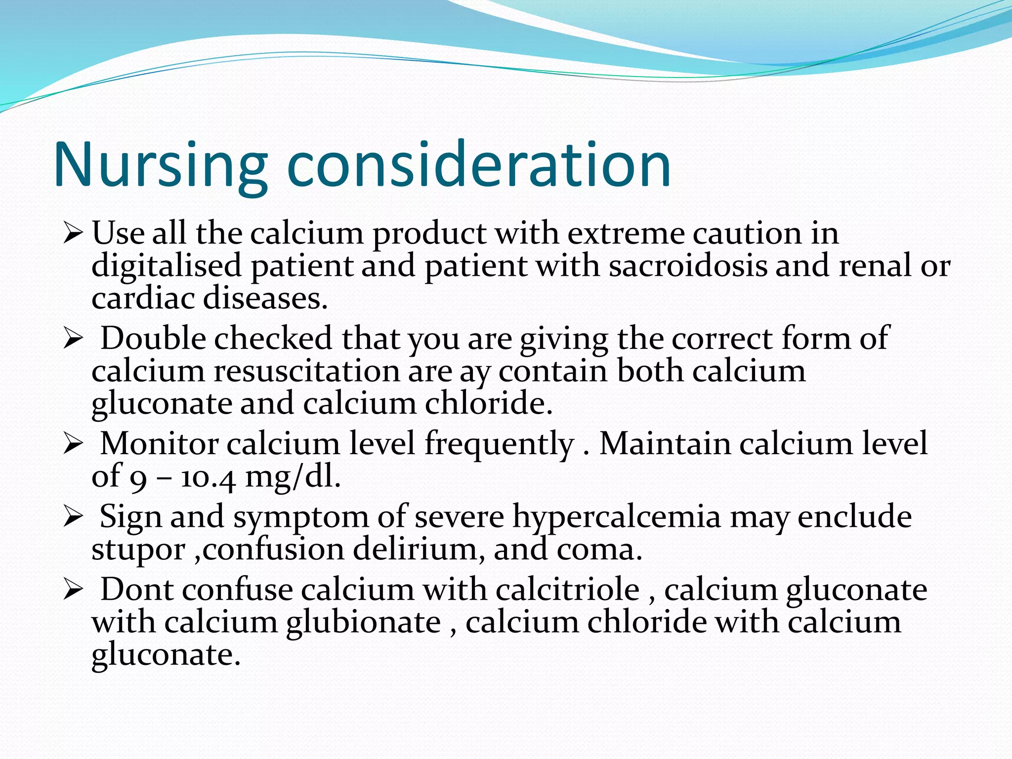 Calcium gluconate | PPTX