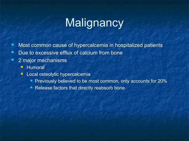 Calcium Homeostasis Ppt Free Download