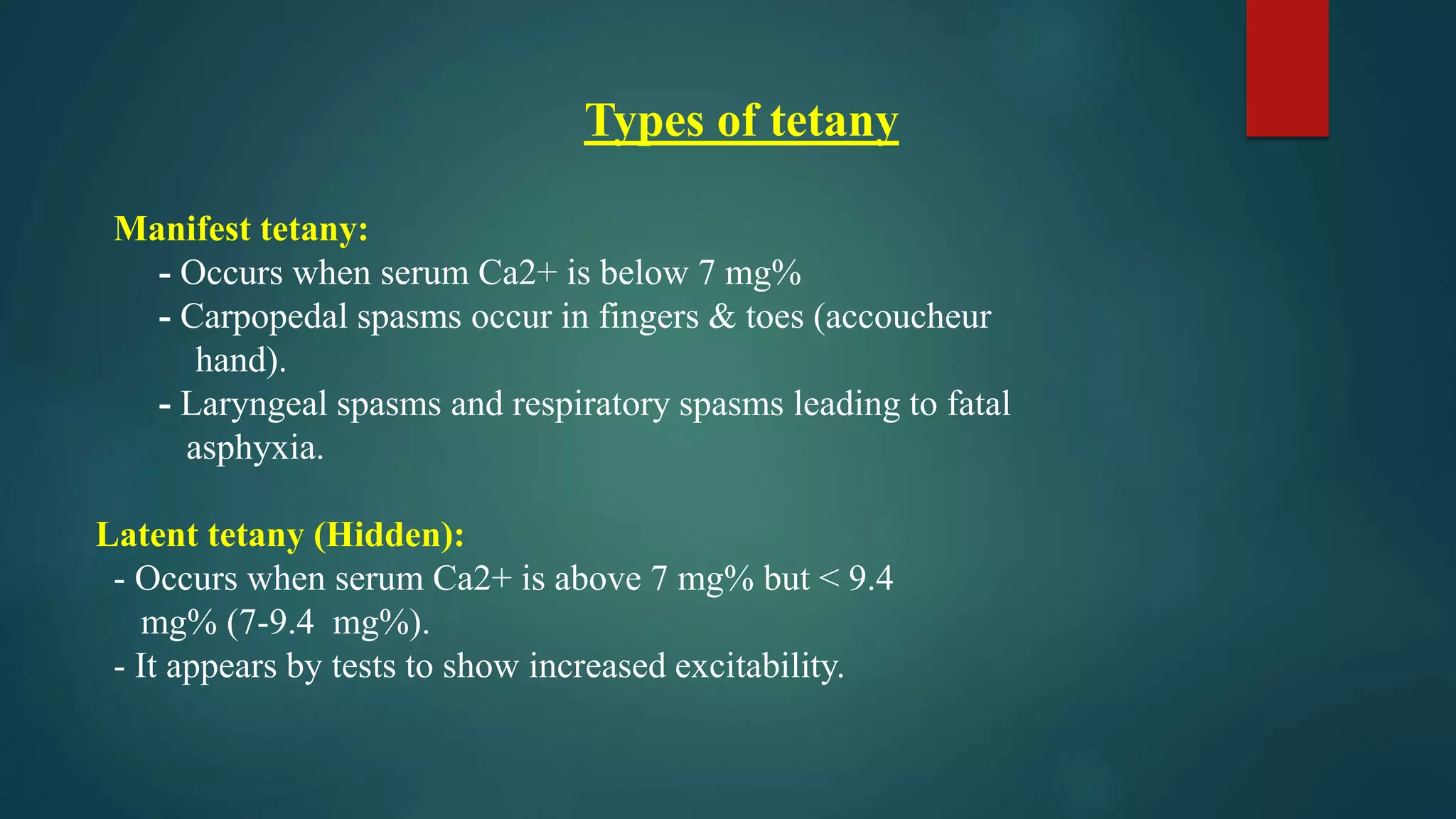 Calcium homeostasis | PPTX