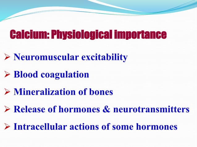 Calcium Homeostasisppt