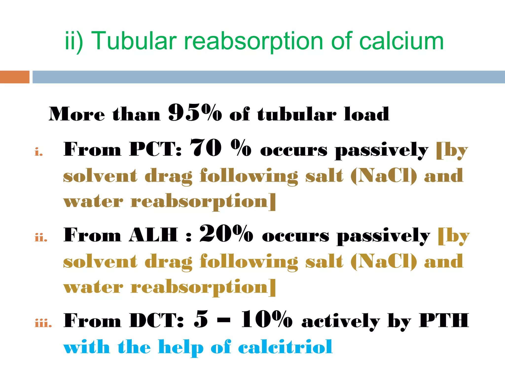 Calcium homeostasis & its related disorders | PPT
