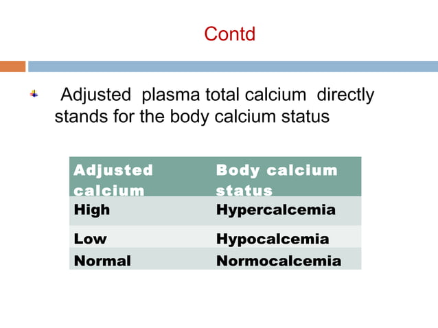 Calcium homeostasis & its related disorders | PPT | Chemistry | Science
