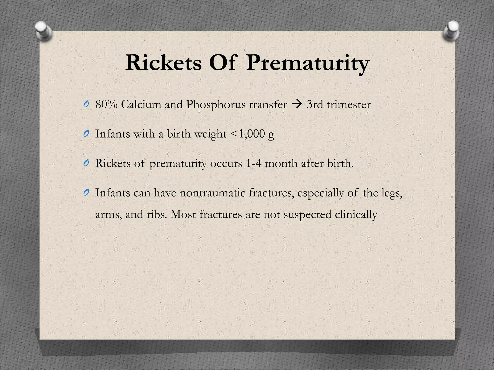 Calcium homeostasis & rickets | PPT