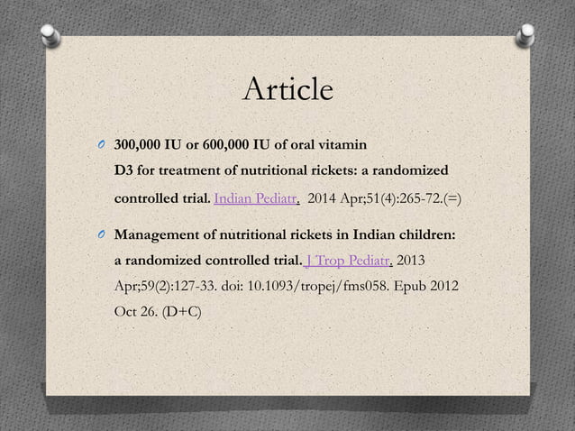 Calcium homeostasis & rickets | PPT