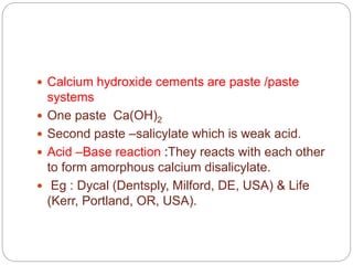 Calcium hydroxide | PPT