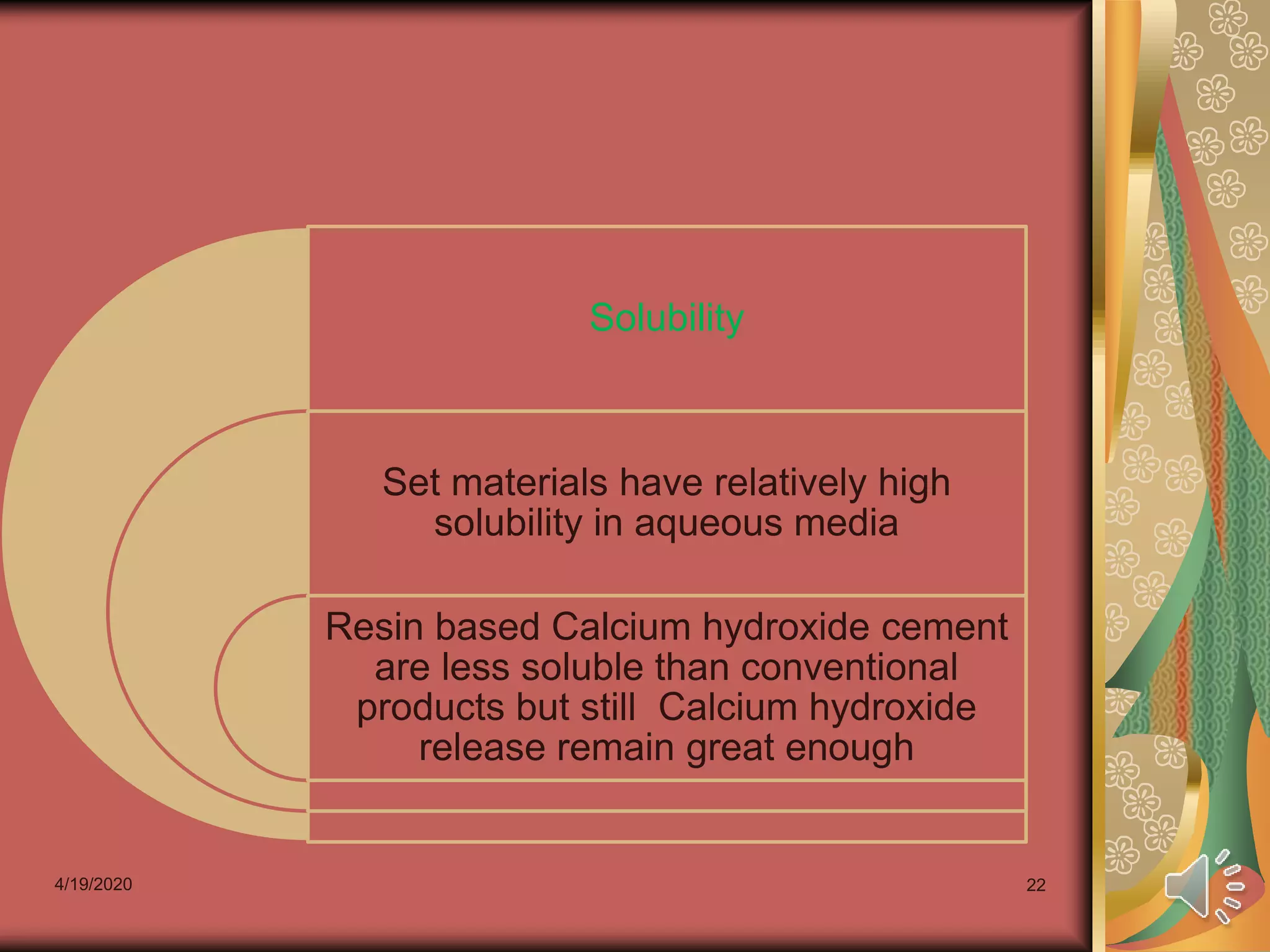 Calcium hydroxide cements | PPT