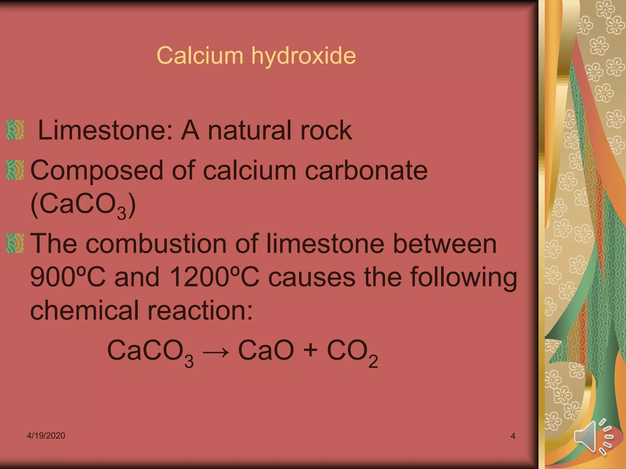 Calcium hydroxide cements | PPT