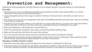 CALCIUM HYDROXIDE EXTRUSION..........pptx