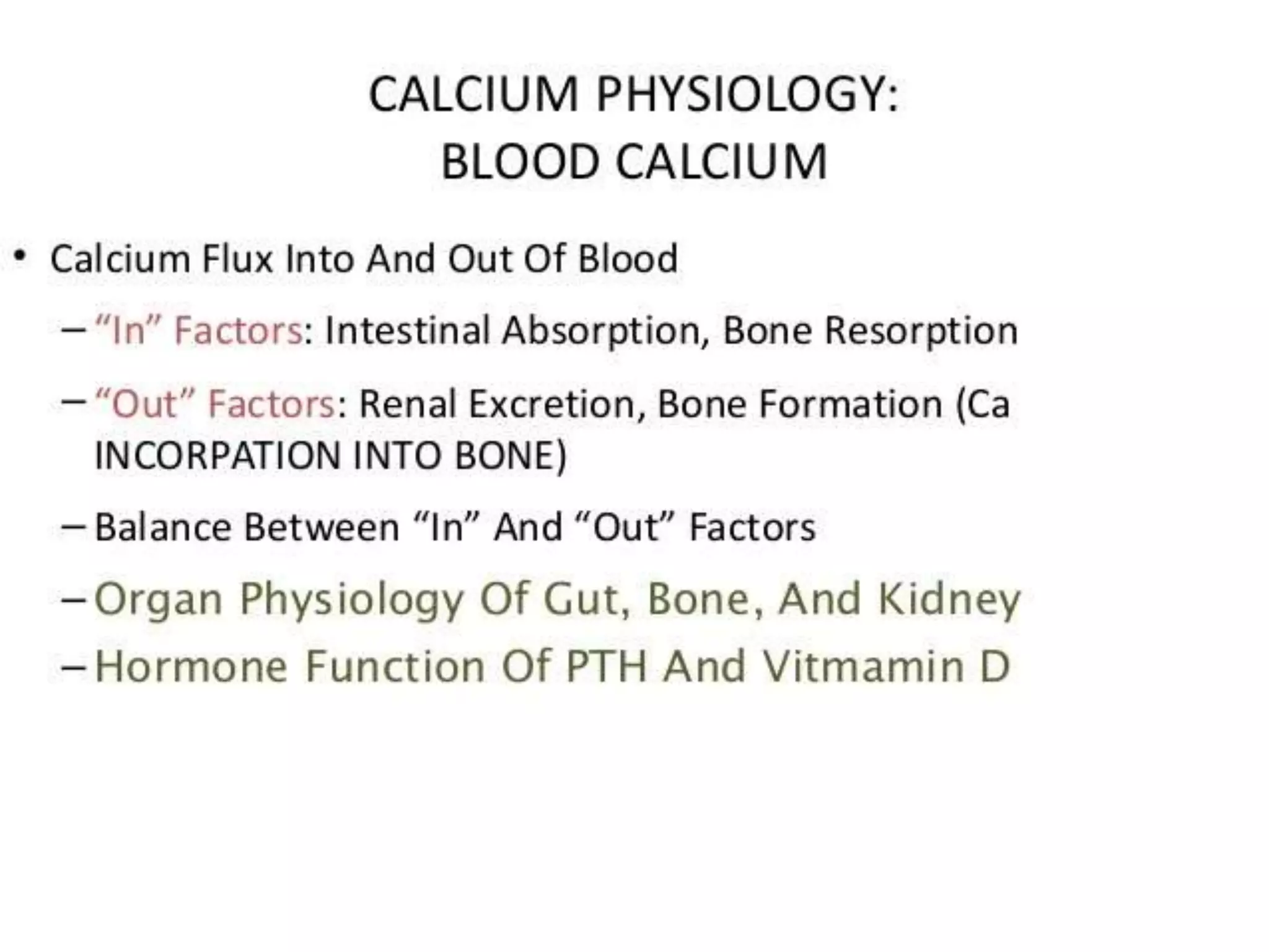 Calcium Imbalance (Updates) | PPTX