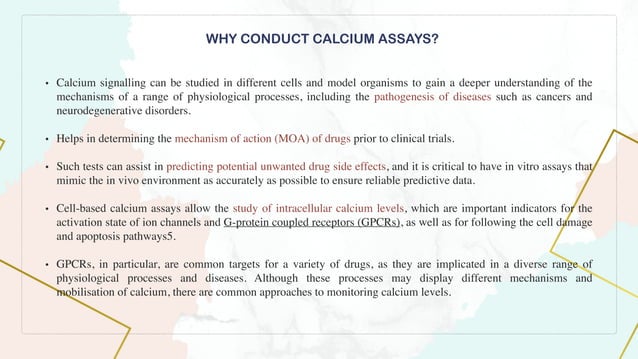 calcium influx assay | PDF
