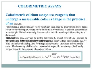 calcium influx assay ppt calcium movments in the cell and viability of ...